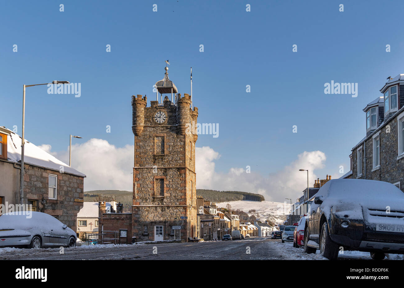 Dufftown clock tower hi-res stock photography and images - Alamy