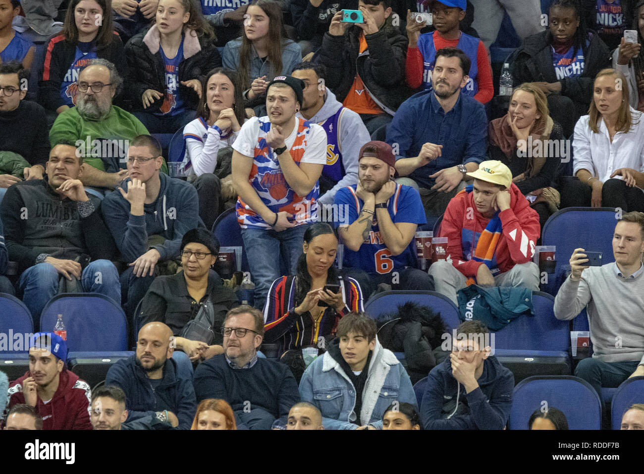 Nba london game 2018 o2 arena hi-res stock photography and images - Alamy