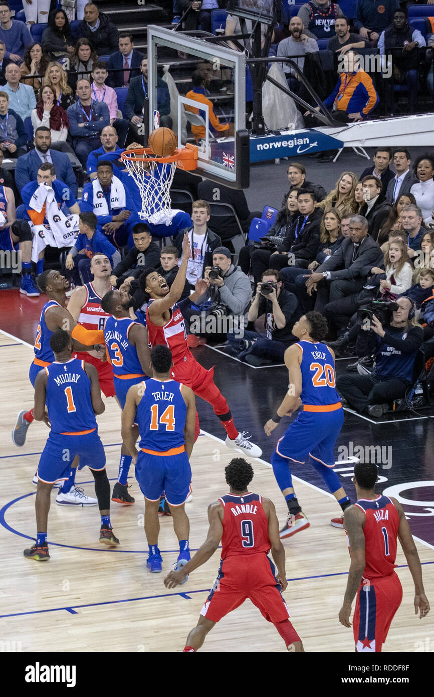 Nba london game 2018 o2 arena hi-res stock photography and images - Alamy