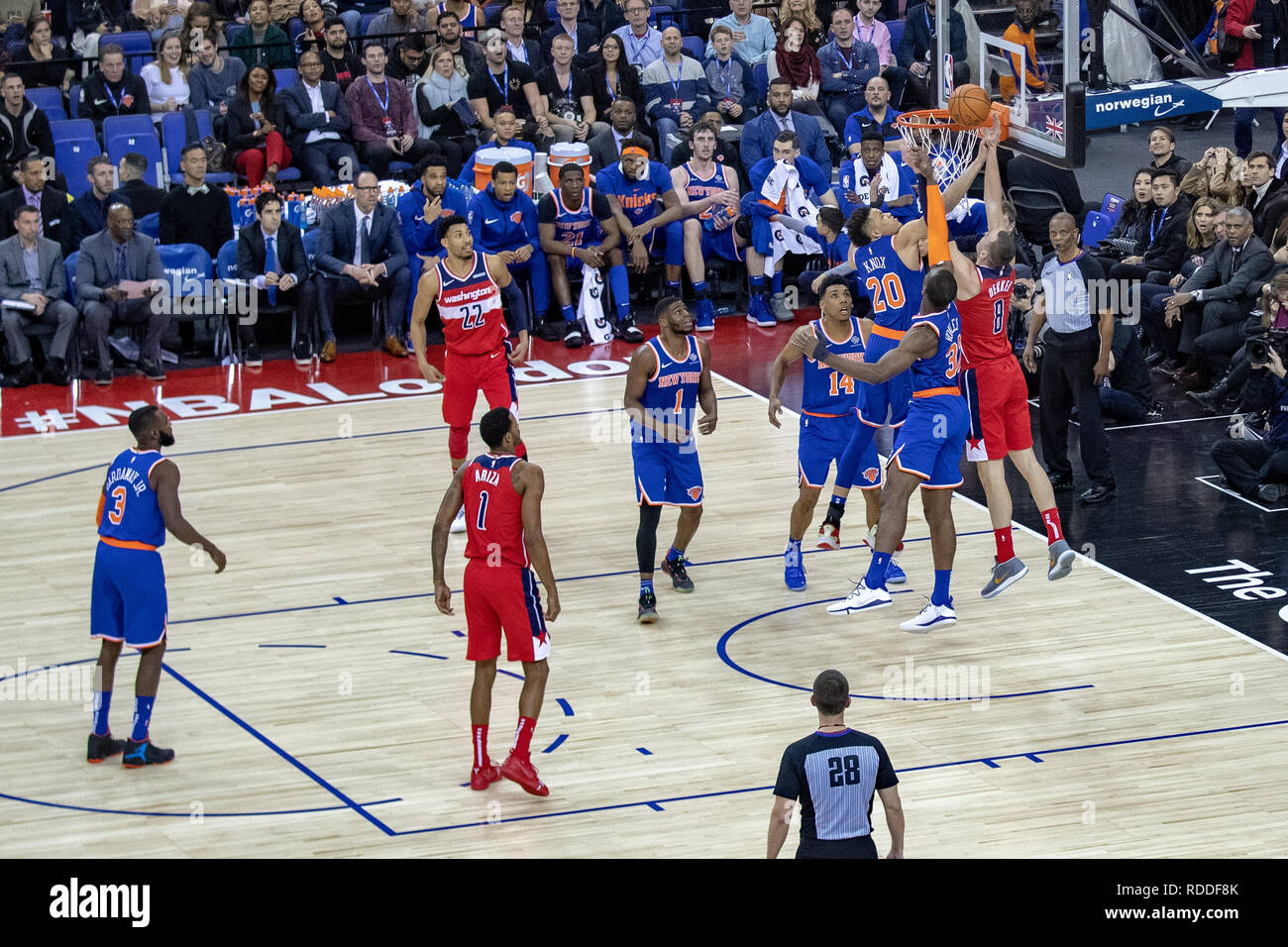 Nba london game 2019 hi-res stock photography and images - Alamy