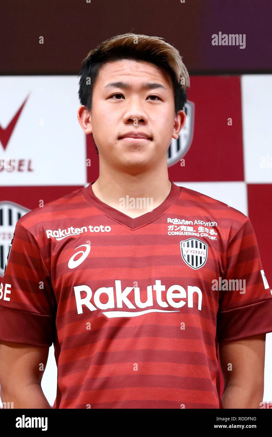Hyogo, Japan. 17th Jan, 2019. Ryo Hatsuse (Vissel) Football/Soccer ...