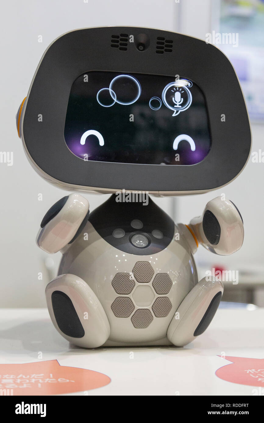 A robot Unibo on display during the 3rd Robot Development and ...