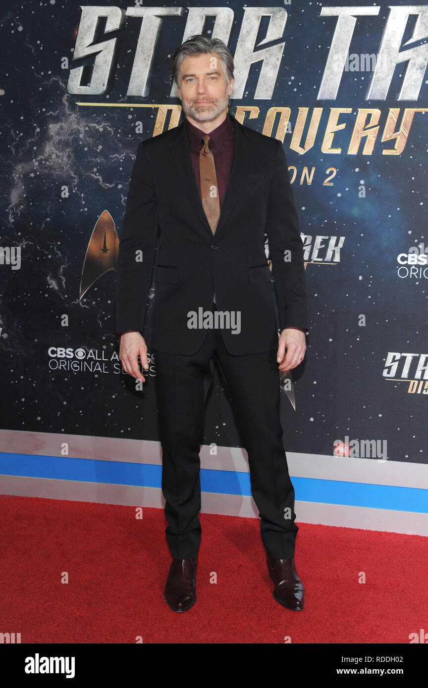 New York, NY, USA. 17th Jan, 2019. Anson Mount at the Star Trek ...