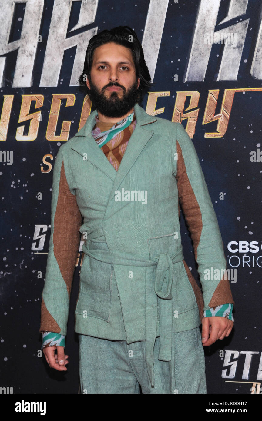 New York, NY, USA. 17th Jan, 2019. Shazad Latif at the Star Trek ...