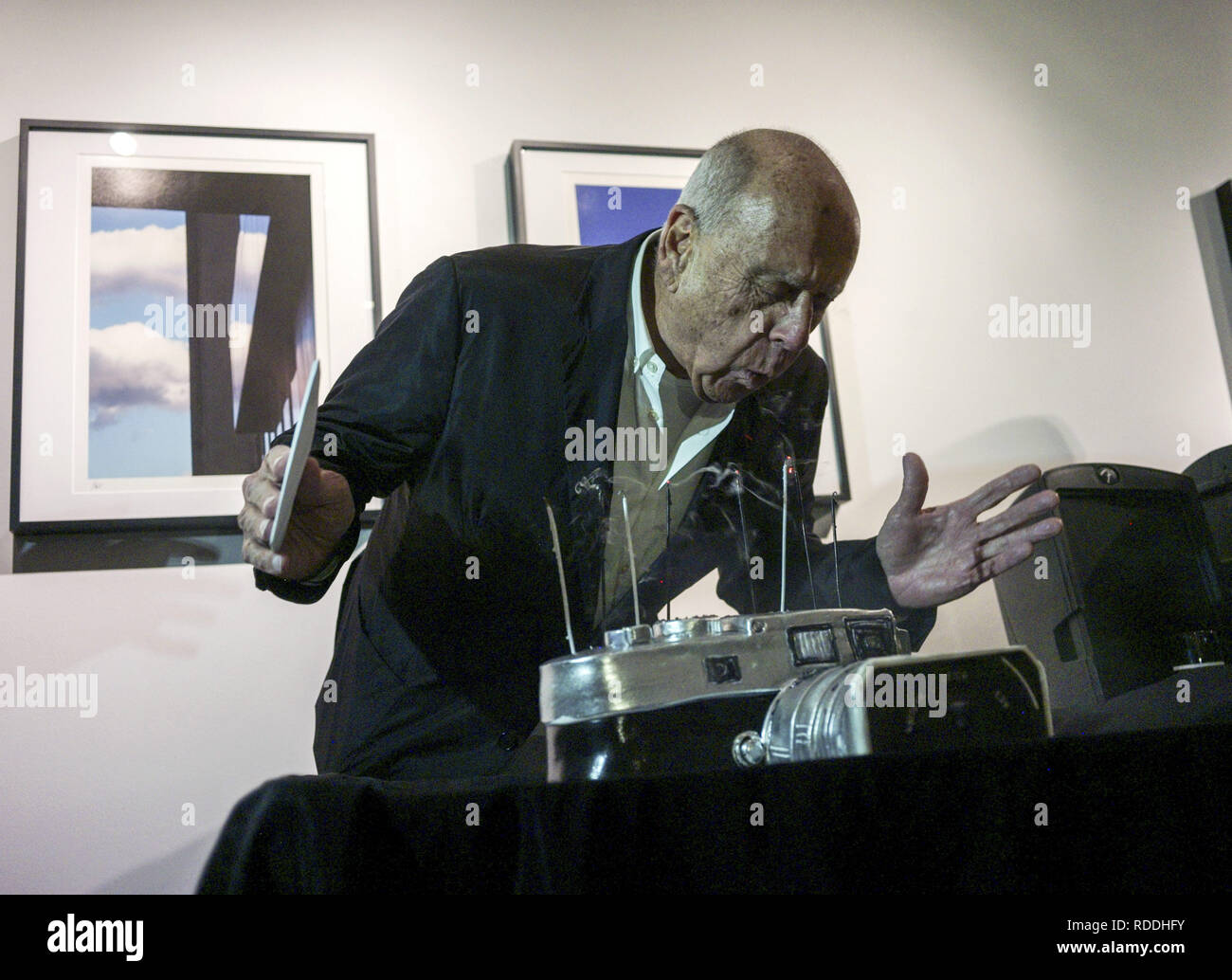 Los Angeles, California, USA. 17th Jan, 2019. Photographer Ralph Gibson ...