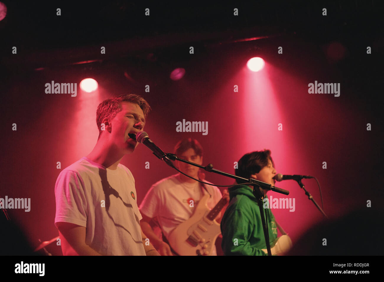 Denmark, Copenhagen - January 17, 2019. The Norwegian indie pop band ...