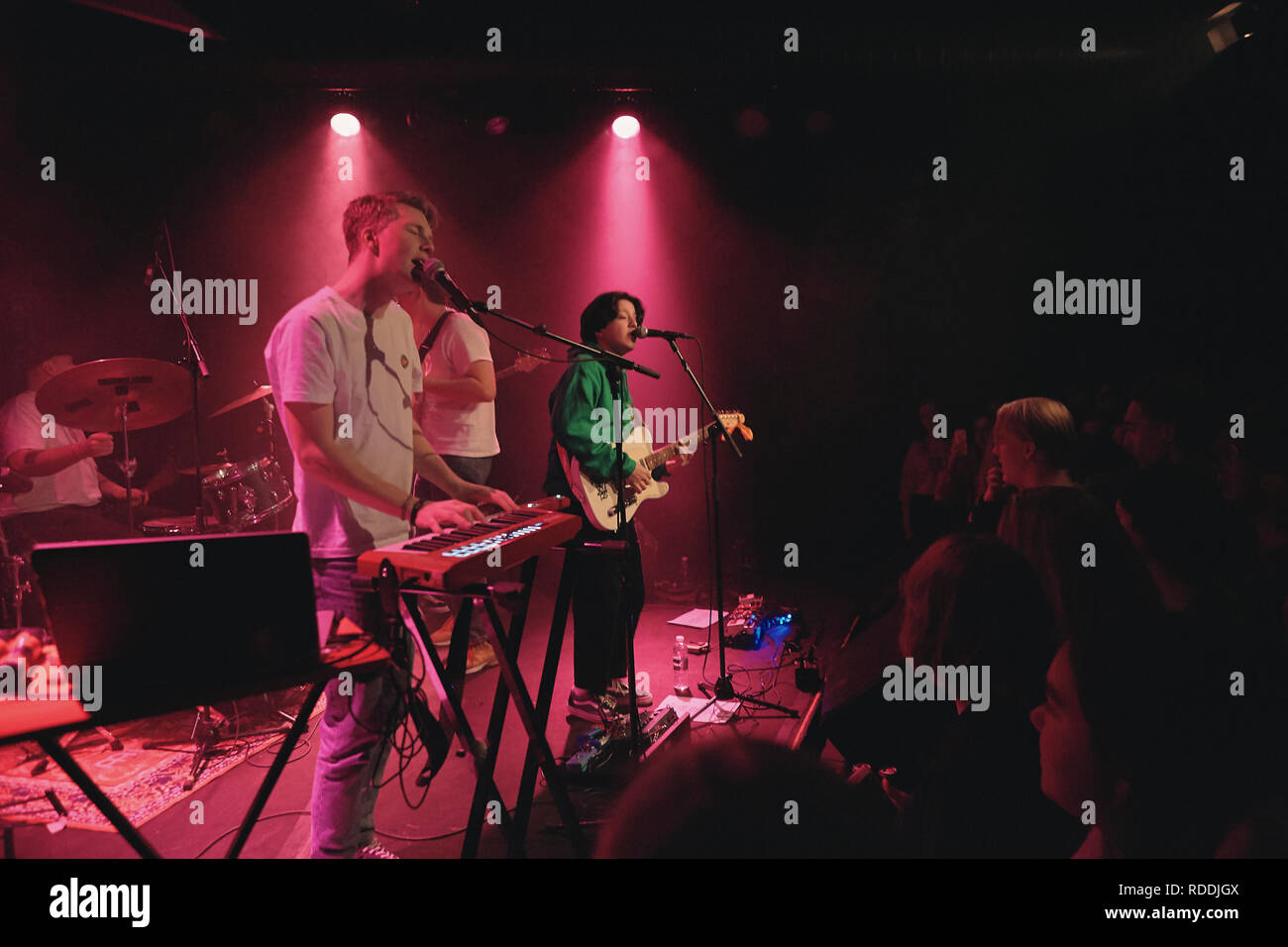 Denmark, Copenhagen - January 17, 2019. The Norwegian indie pop band ...