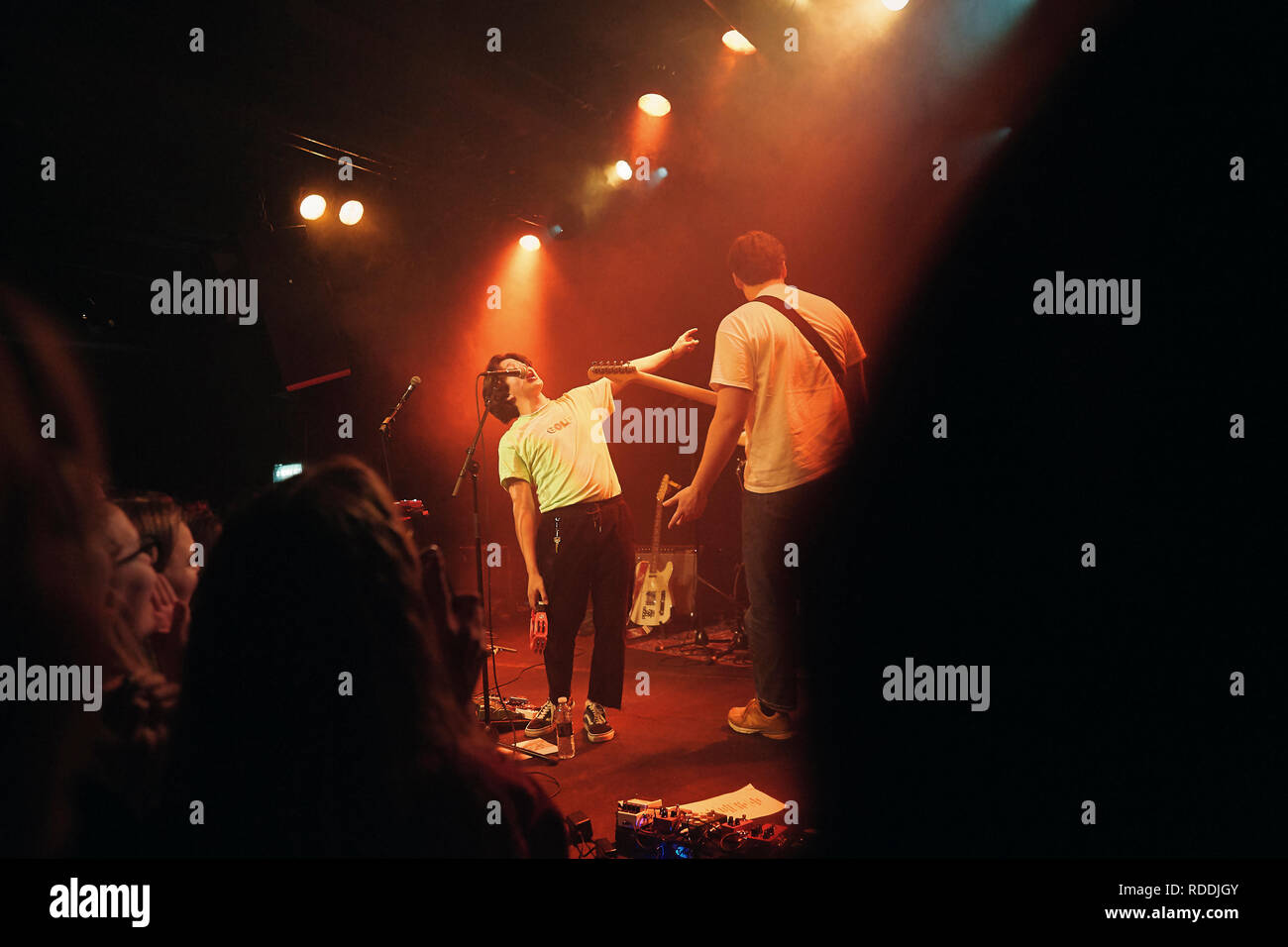 Denmark, Copenhagen - January 17, 2019. The Norwegian indie pop band ...
