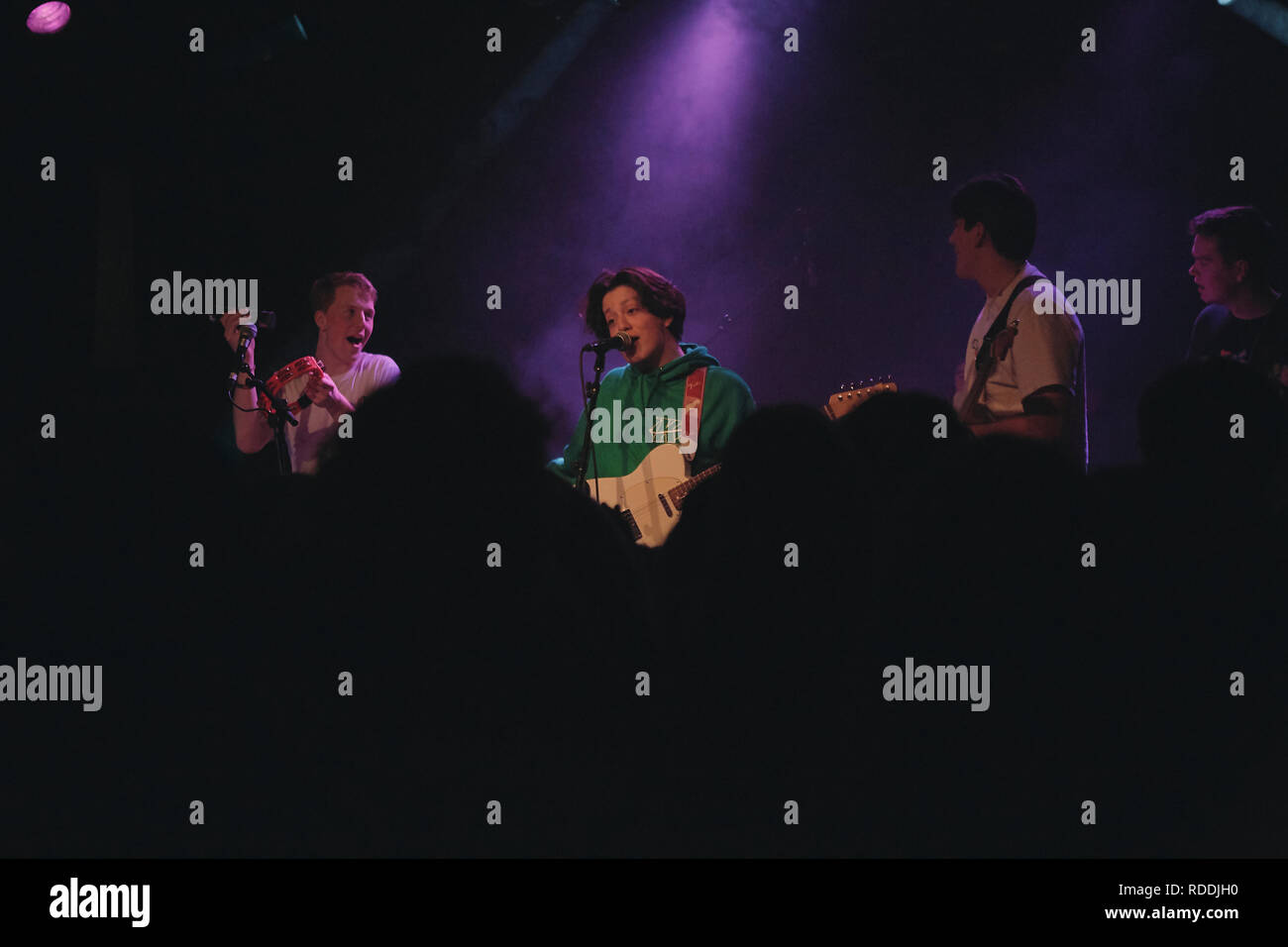 Denmark, Copenhagen - January 17, 2019. The Norwegian indie pop band ...
