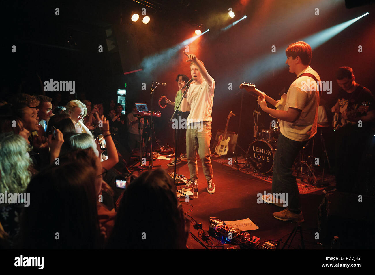 Denmark, Copenhagen - January 17, 2019. The Norwegian indie pop band ...