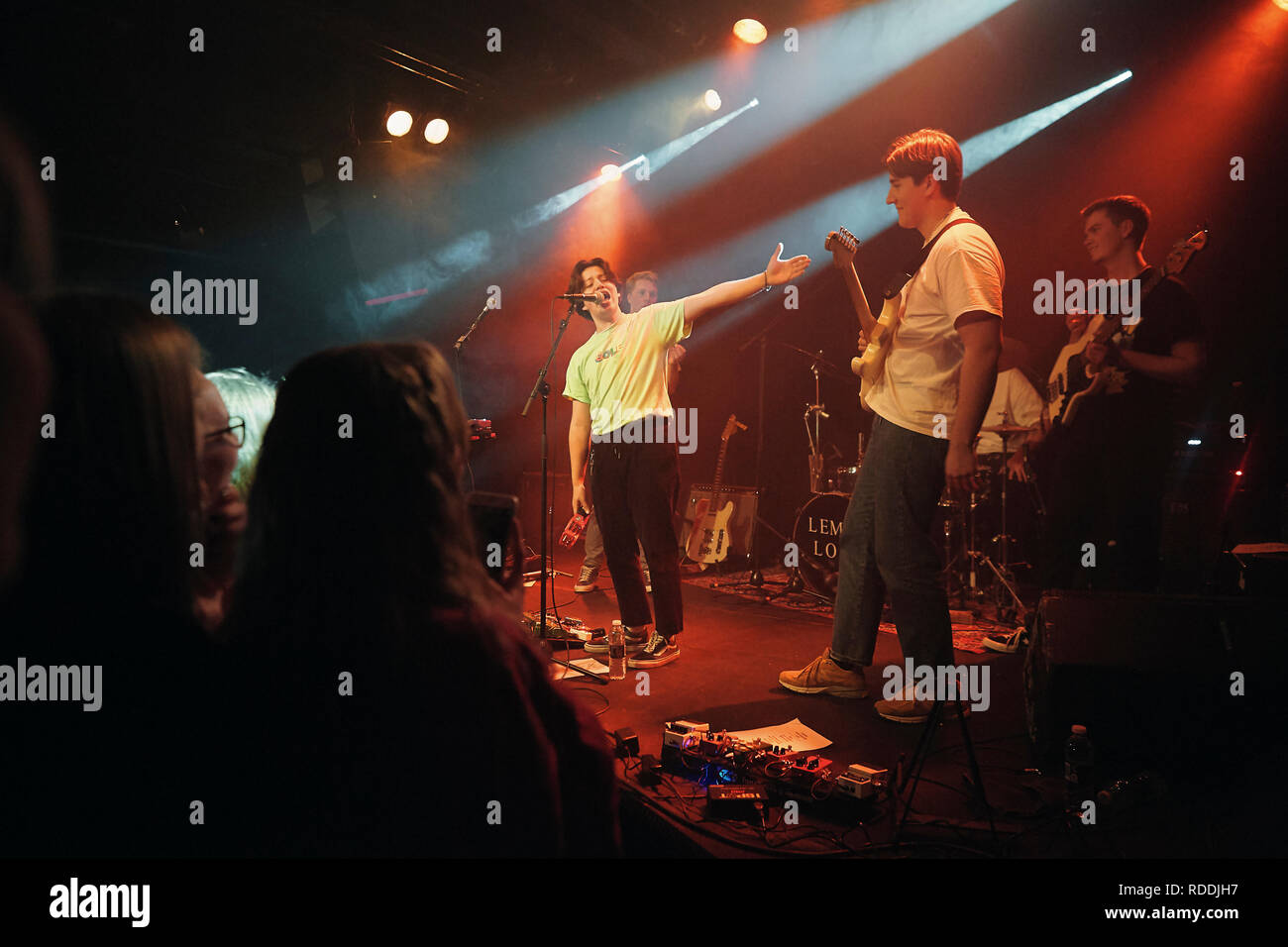 Denmark, Copenhagen - January 17, 2019. The Norwegian indie pop band ...