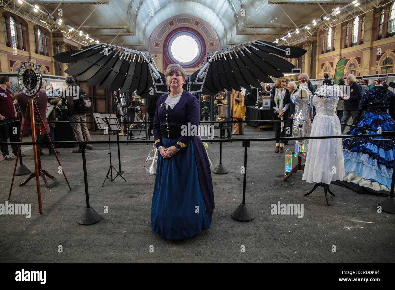 London UK 18 January 2019 The Ministry of Steampunk showing an amazing ...