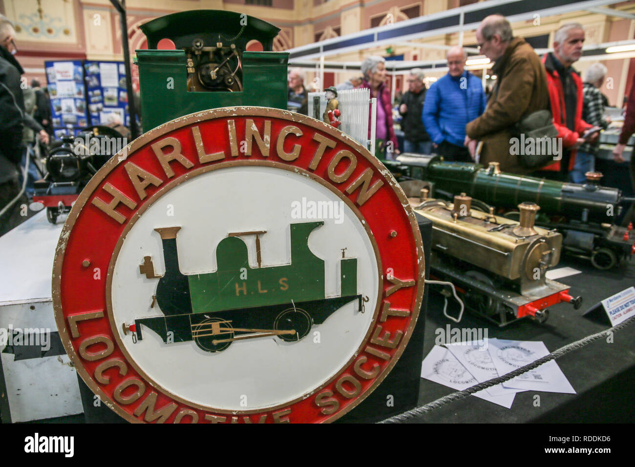 London, UK. 18th Jan, 2019. The London Model Engineering Exhibition ...