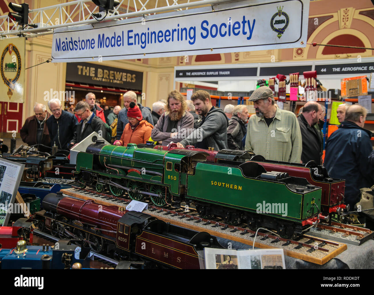 London, UK. 18th Jan, 2019. The London Model Engineering Exhibition ...