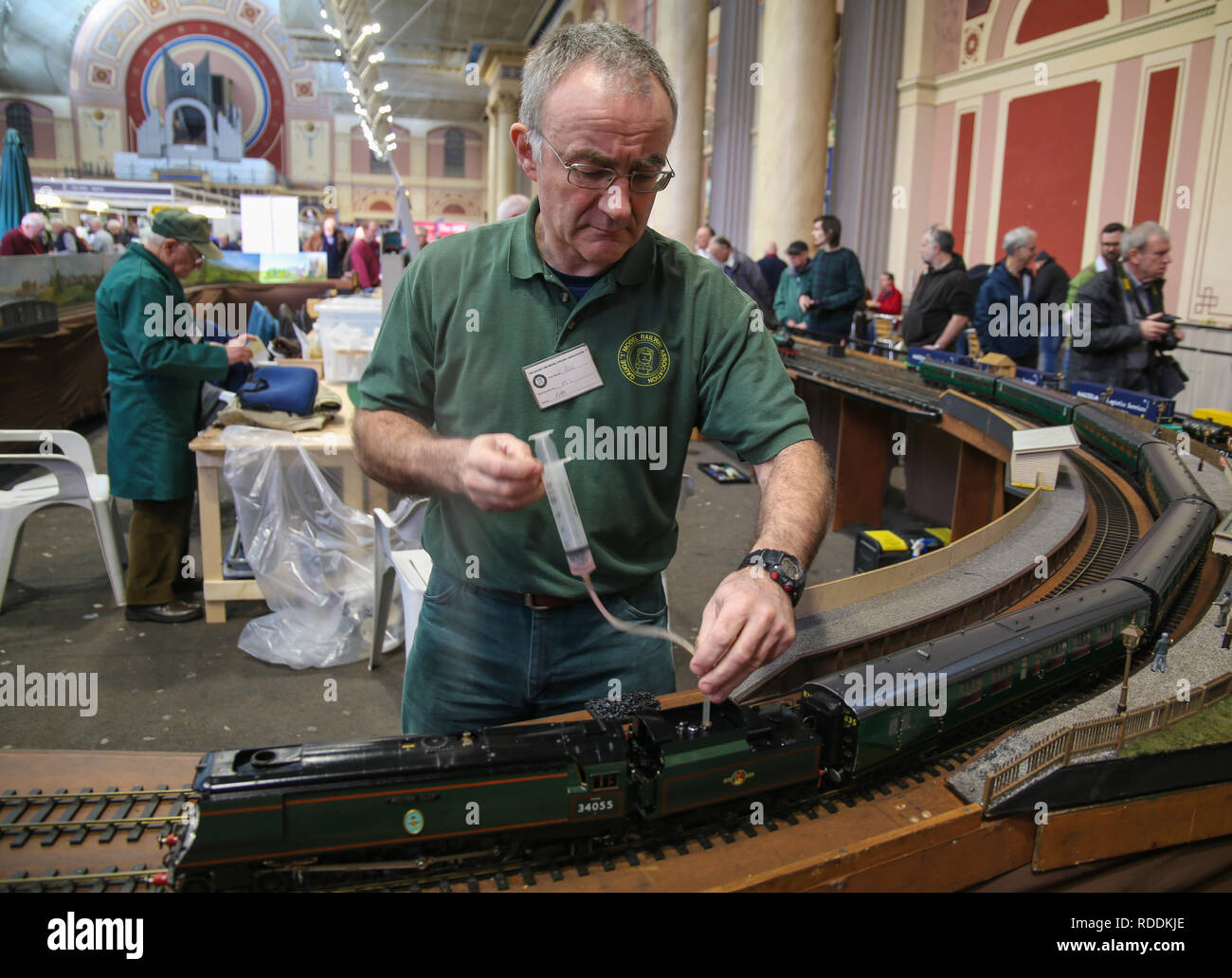 London, UK. 18th Jan, 2019. The London Model Engineering Exhibition ...