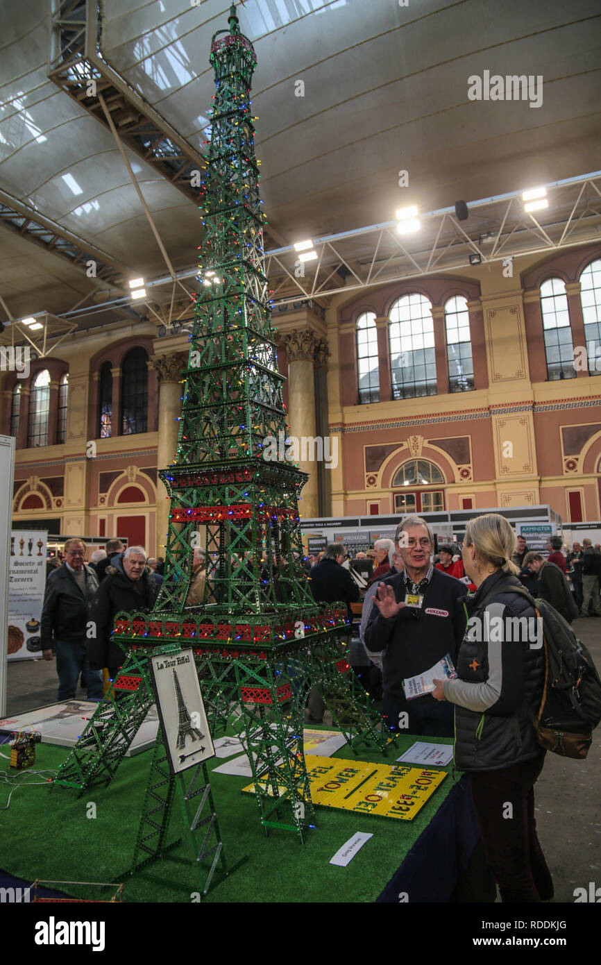 London, UK. 18th Jan, 2019. The London Model Engineering Exhibition ...