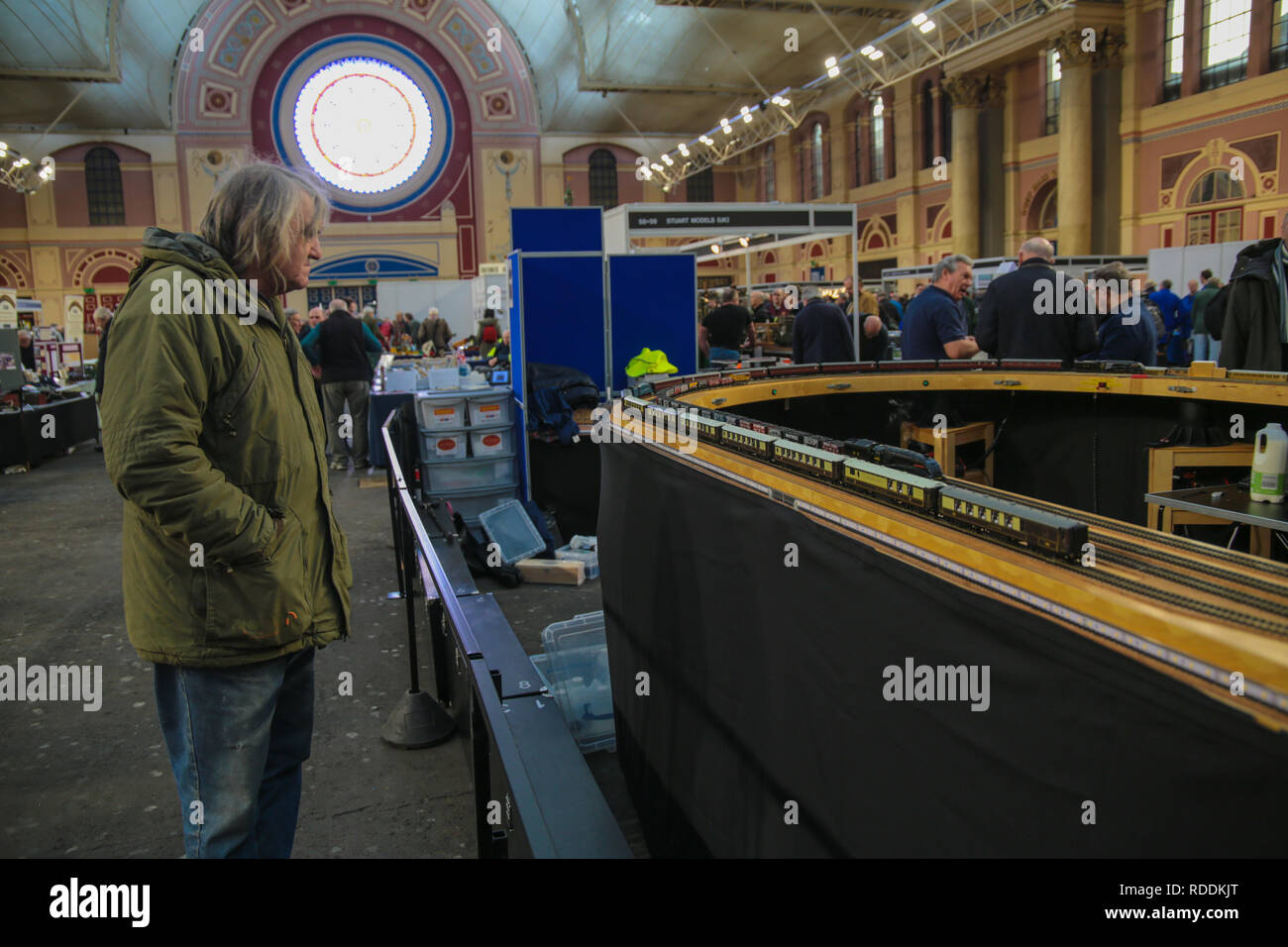 London, UK. 18th Jan, 2019. The London Model Engineering Exhibition ...