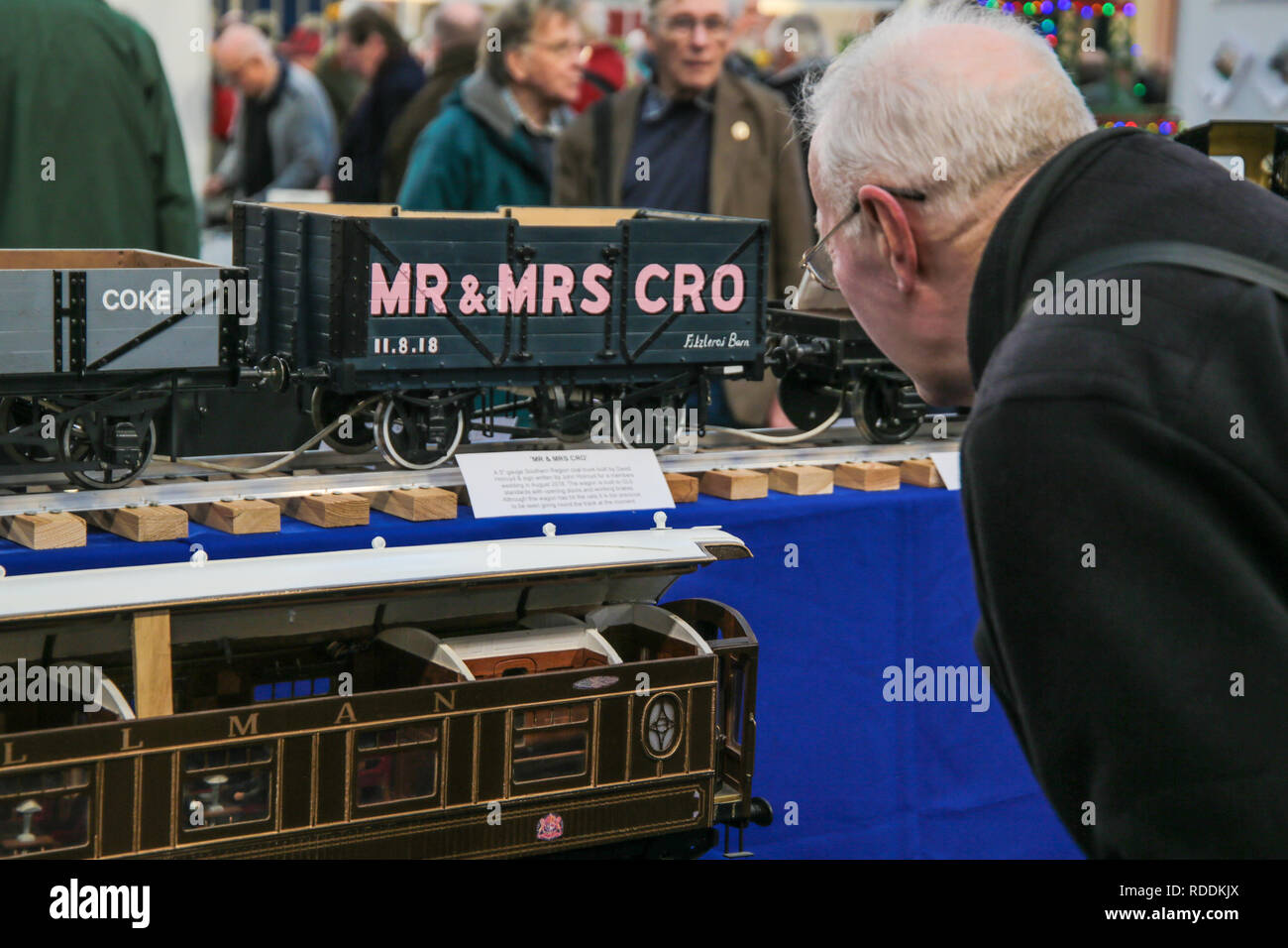 London, UK. 18th Jan, 2019. The London Model Engineering Exhibition ...