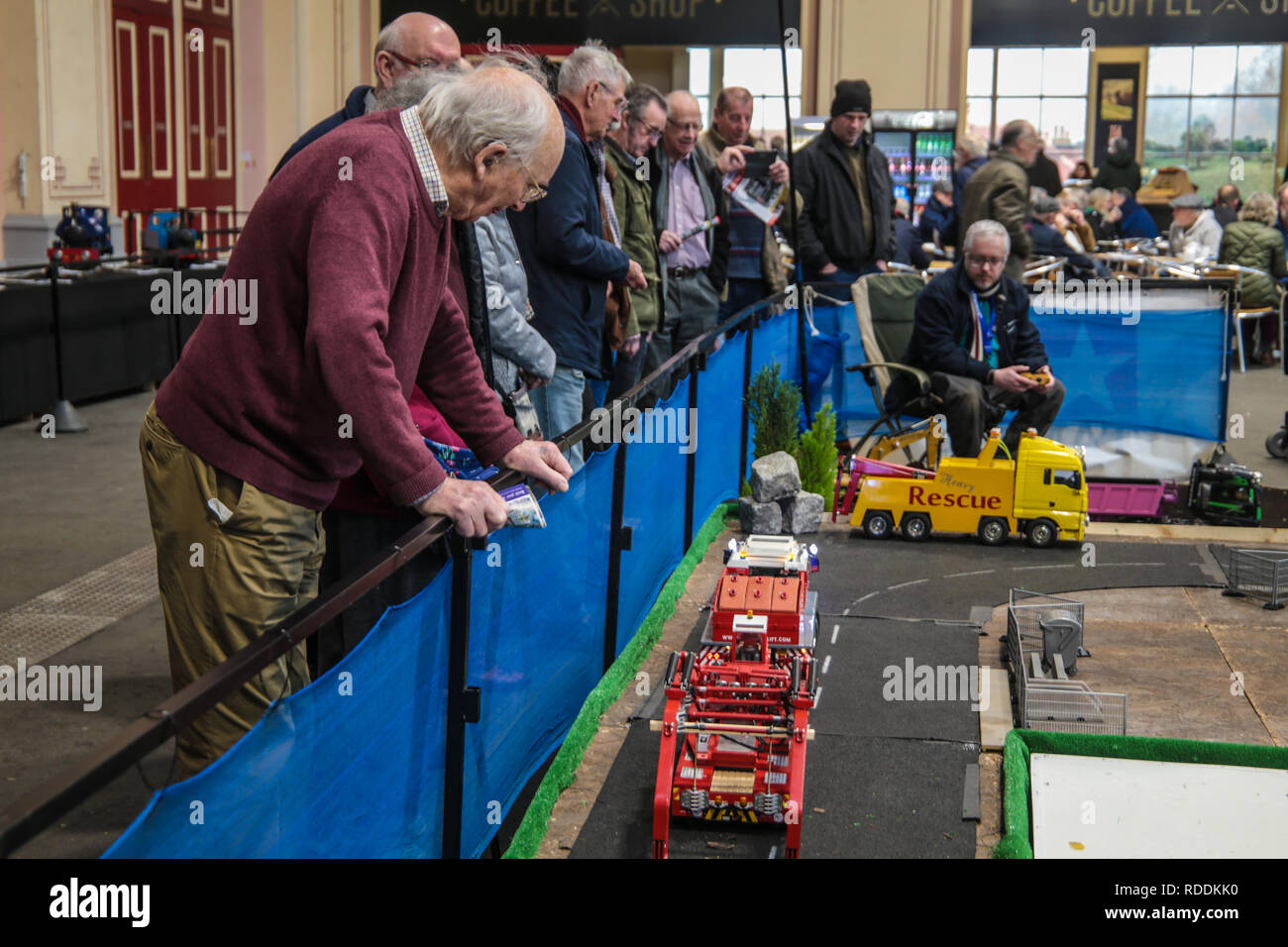 London, UK. 18th Jan, 2019. The London Model Engineering Exhibition ...