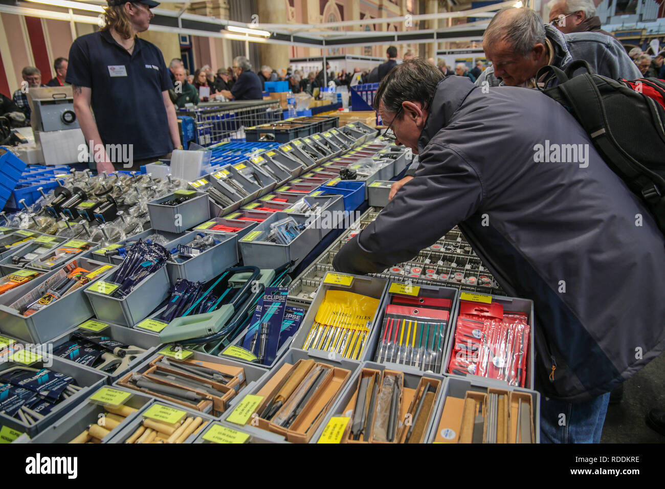 London, UK. 18th Jan, 2019. The London Model Engineering Exhibition ...