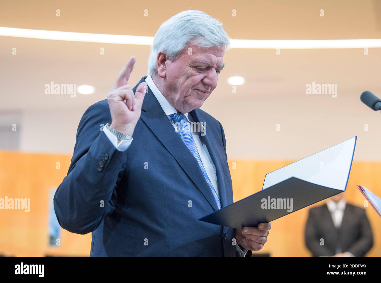 Minister president of the federal state of hesse hi-res stock ...
