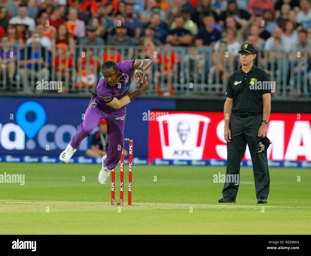 18th January 2019, Optus Stadium, Perth, Australia; Australian Big Bash ...