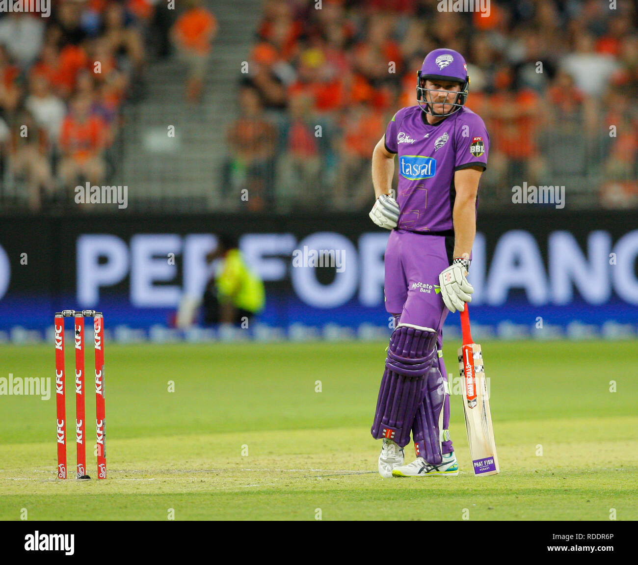 18th January 2019, Optus Stadium, Perth, Australia; Australian Big Bash ...