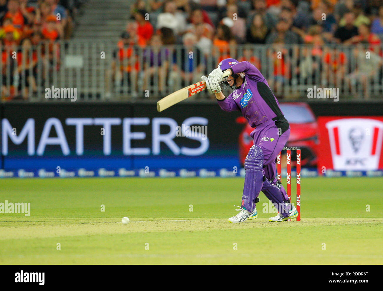 18th January 2019, Optus Stadium, Perth, Australia; Australian Big Bash ...