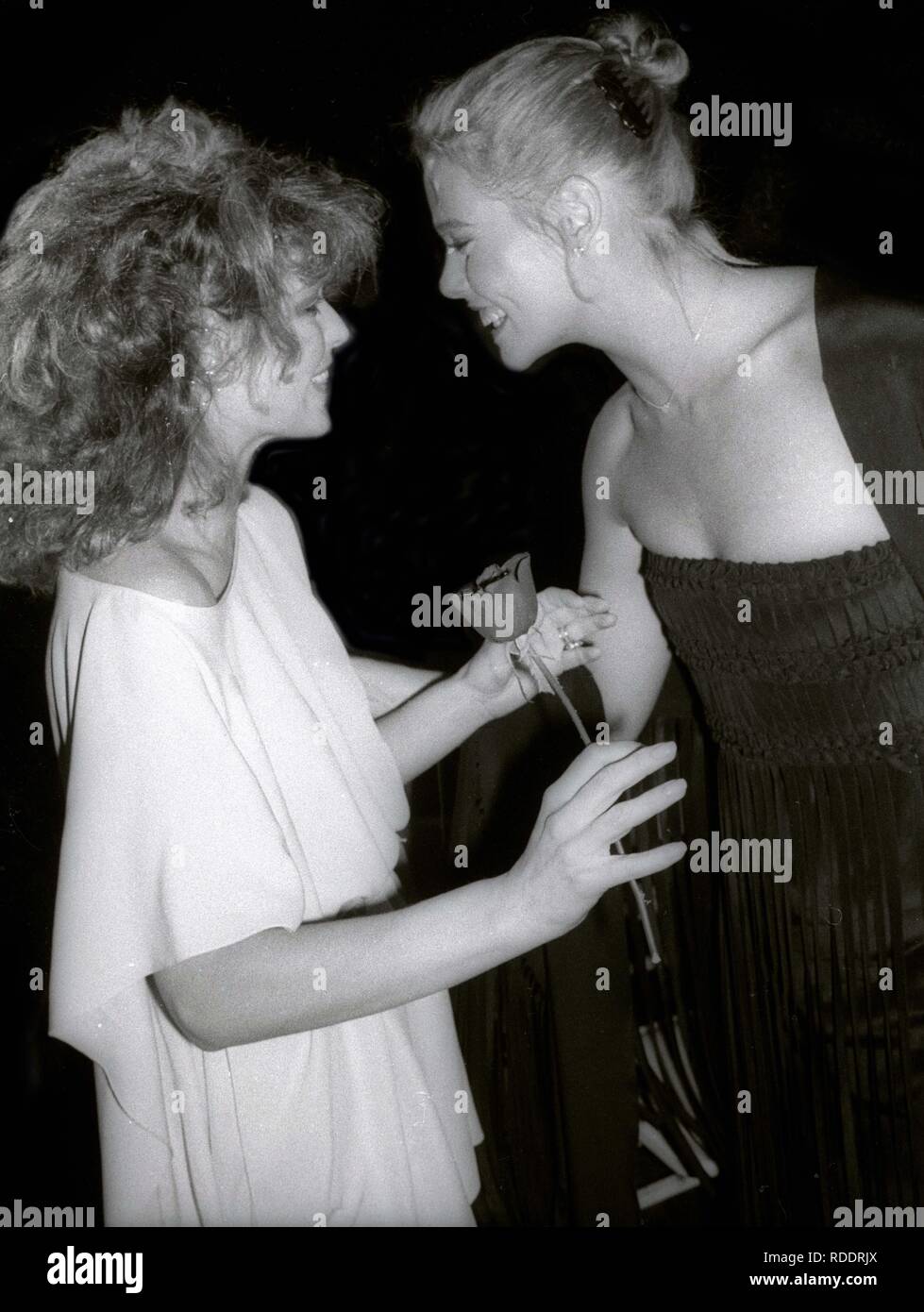 Farrah Fawcett Margeaux Hemingway at Studio54 1978 Photo By Adam Scull ...