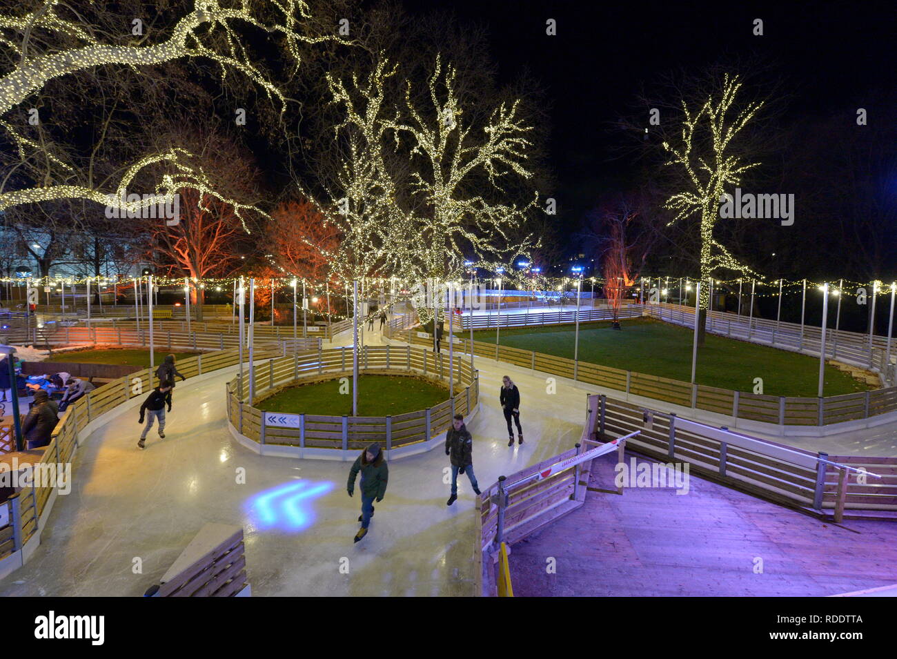 Vienna, Austria. 18 January 2019. On 18.01.2019 at 19:00 clock the 24th ...