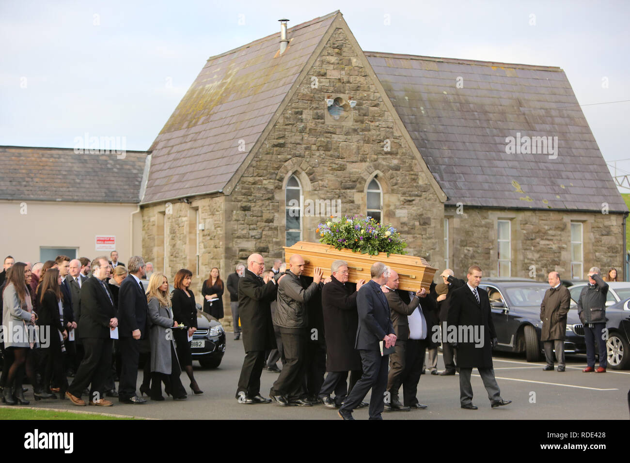 Politician dr ian adamson conlig presbyterian church hi-res stock ...