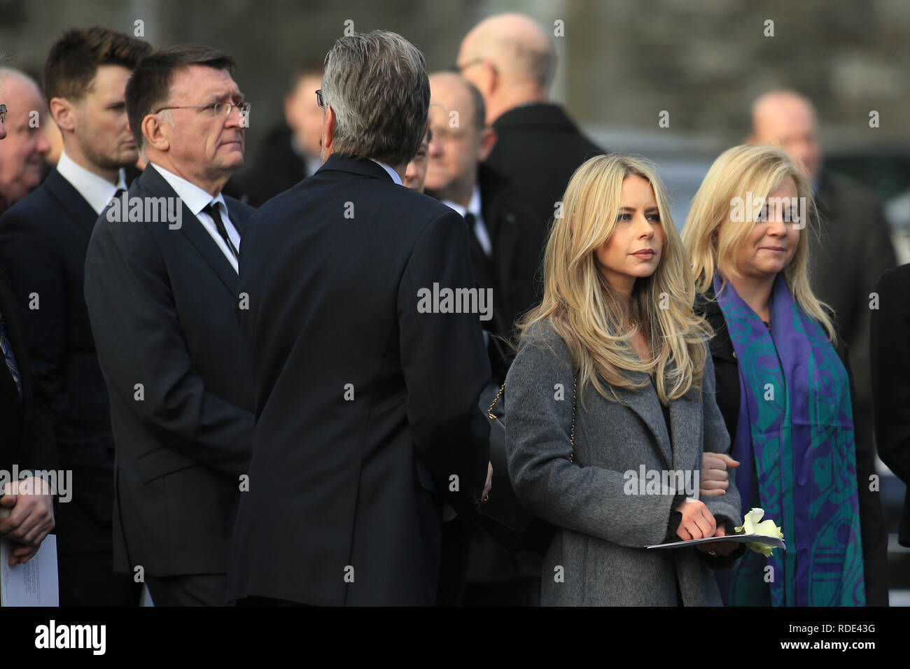 Kerry Adamson, wife of the late Dr Ian Adamson, follows her husband's ...
