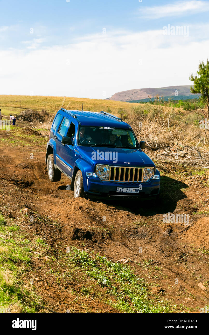 Harrismith, South Africa - October 02 2015: 4x4 Obstacle Driver ...