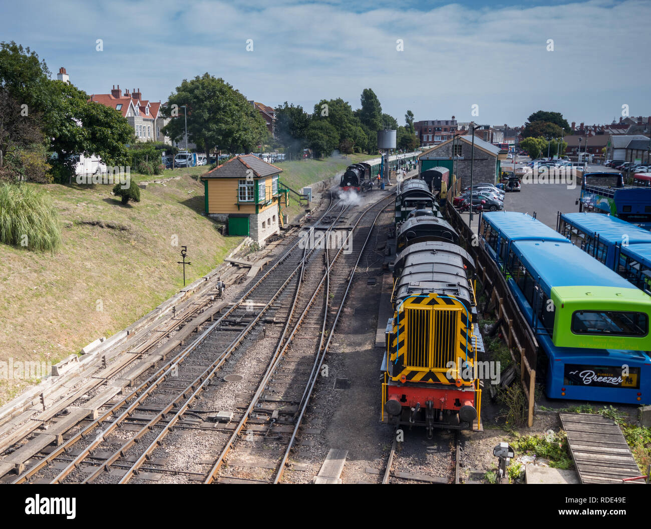 Norden swanage railway hi-res stock photography and images - Alamy
