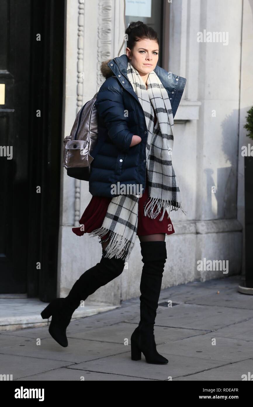 Lauren Steadman Seen Leaving Bauer Media After Doing Radio Interviews Featuring Lauren Steadman