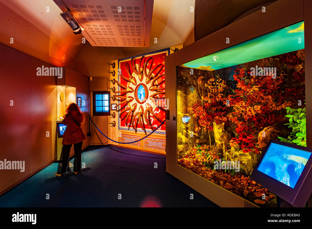 Italy Valle D'Aosta Bard The Fort - Now Museum - Museum of the alps ...