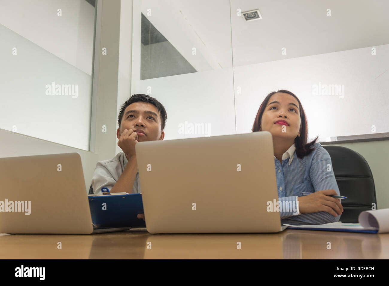 Training or sharing knowledge workshop for business employee Stock ...