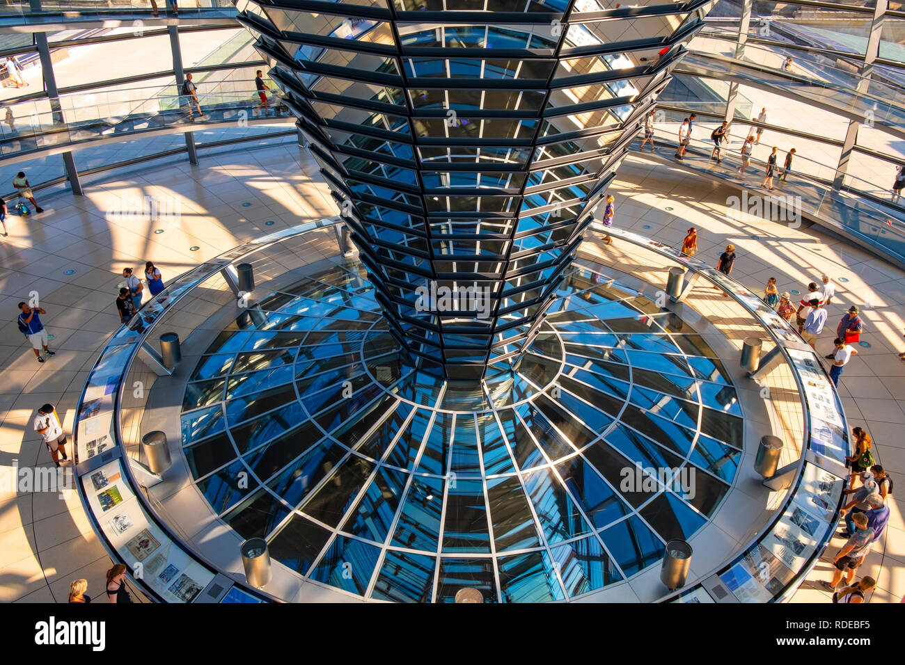 Berlin, Berlin state / Germany - 2018/07/31: Ultra modernistic interior ...