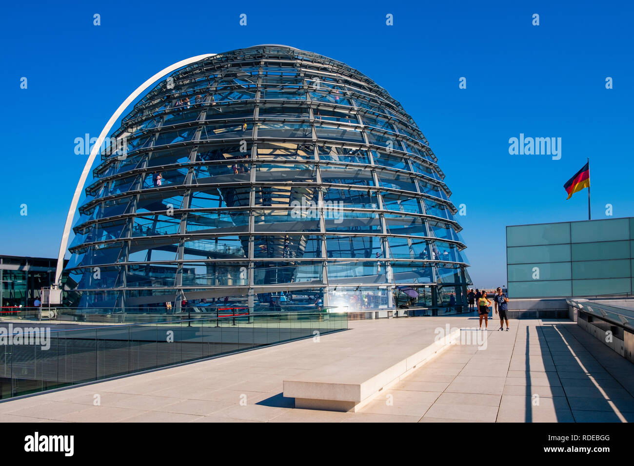 Berlin, Berlin state / Germany - 2018/07/31: Ultra modernistic ...
