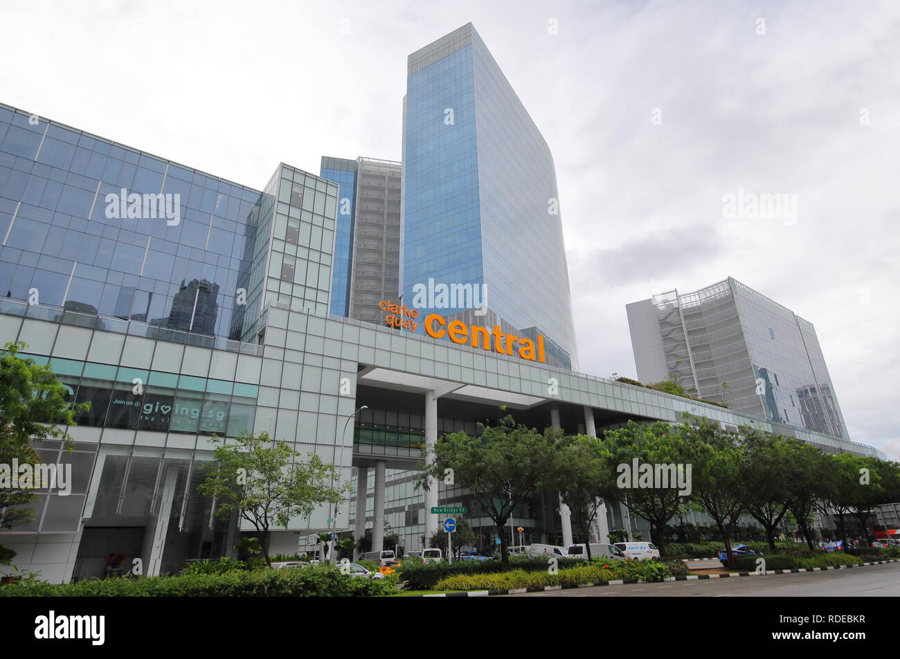 Clarke Quay Central Shopping mall Singapore. Clarke Quay Central is a ...