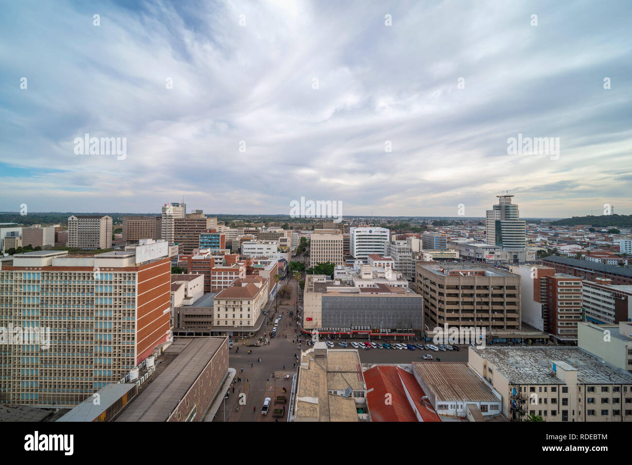 Harare zimbabwe centre hi-res stock photography and images - Alamy