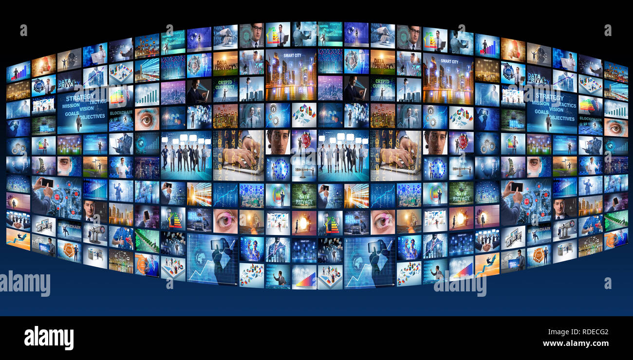 Collage of various business concepts Stock Photo - Alamy