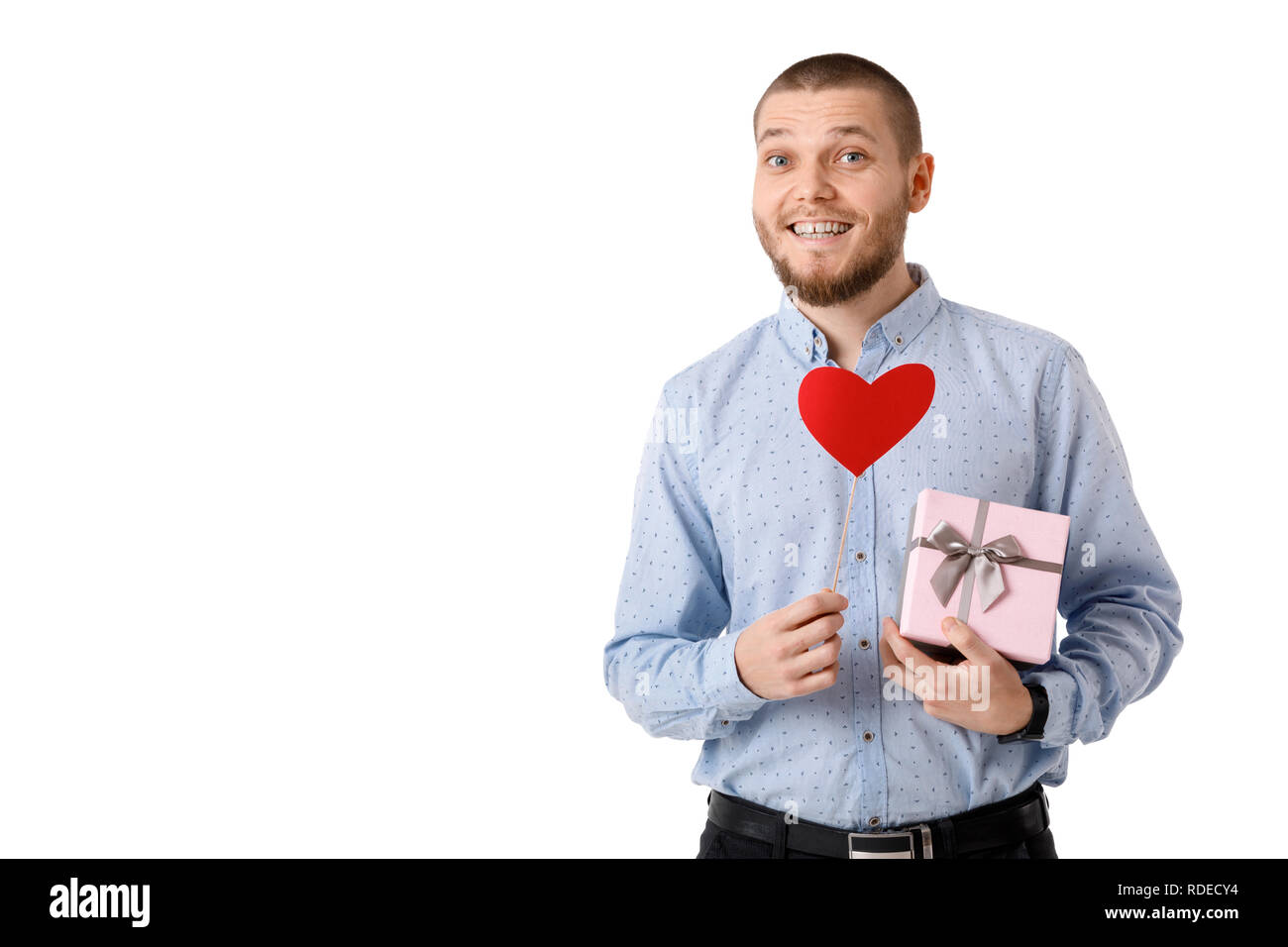 Holding model heart Cut Out Stock Images & Pictures - Alamy