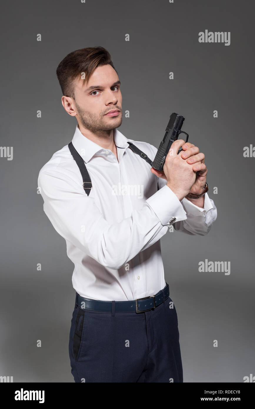 Killer gun hi-res stock photography and images - Alamy