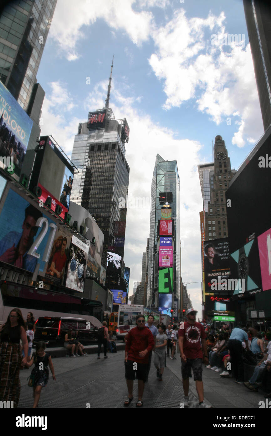 USA, New York, Times Square Stock Photo - Alamy