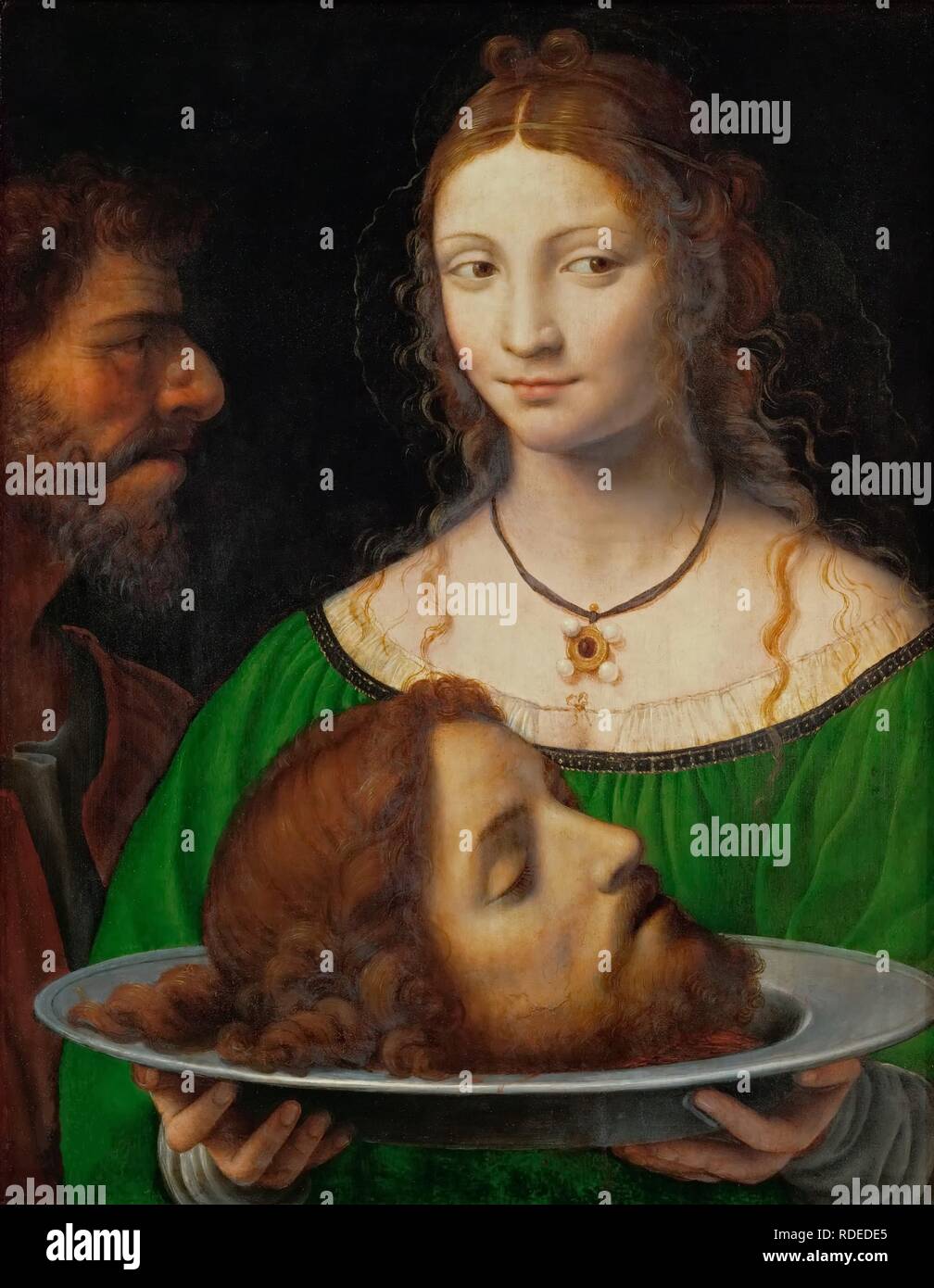 Salome with the head of saint john the baptist hi-res stock photography and images - Alamy