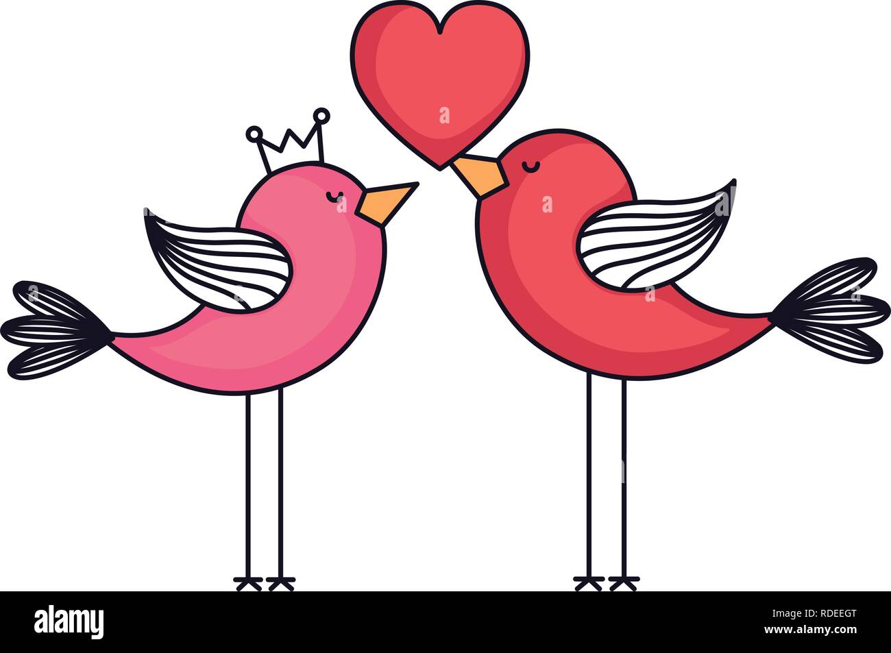Love Birds Clip Art