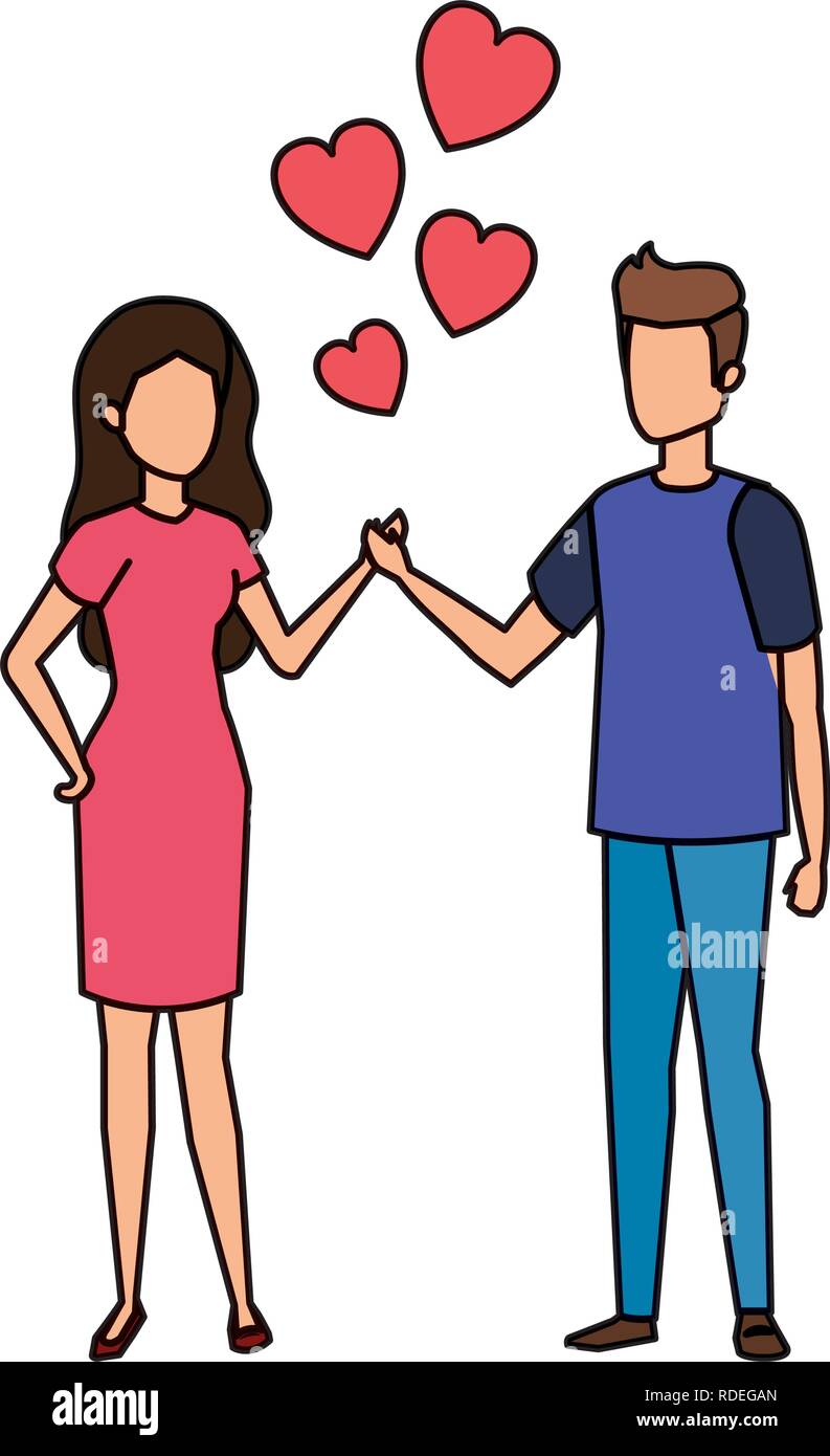 Floating together Stock Vector Images - Alamy