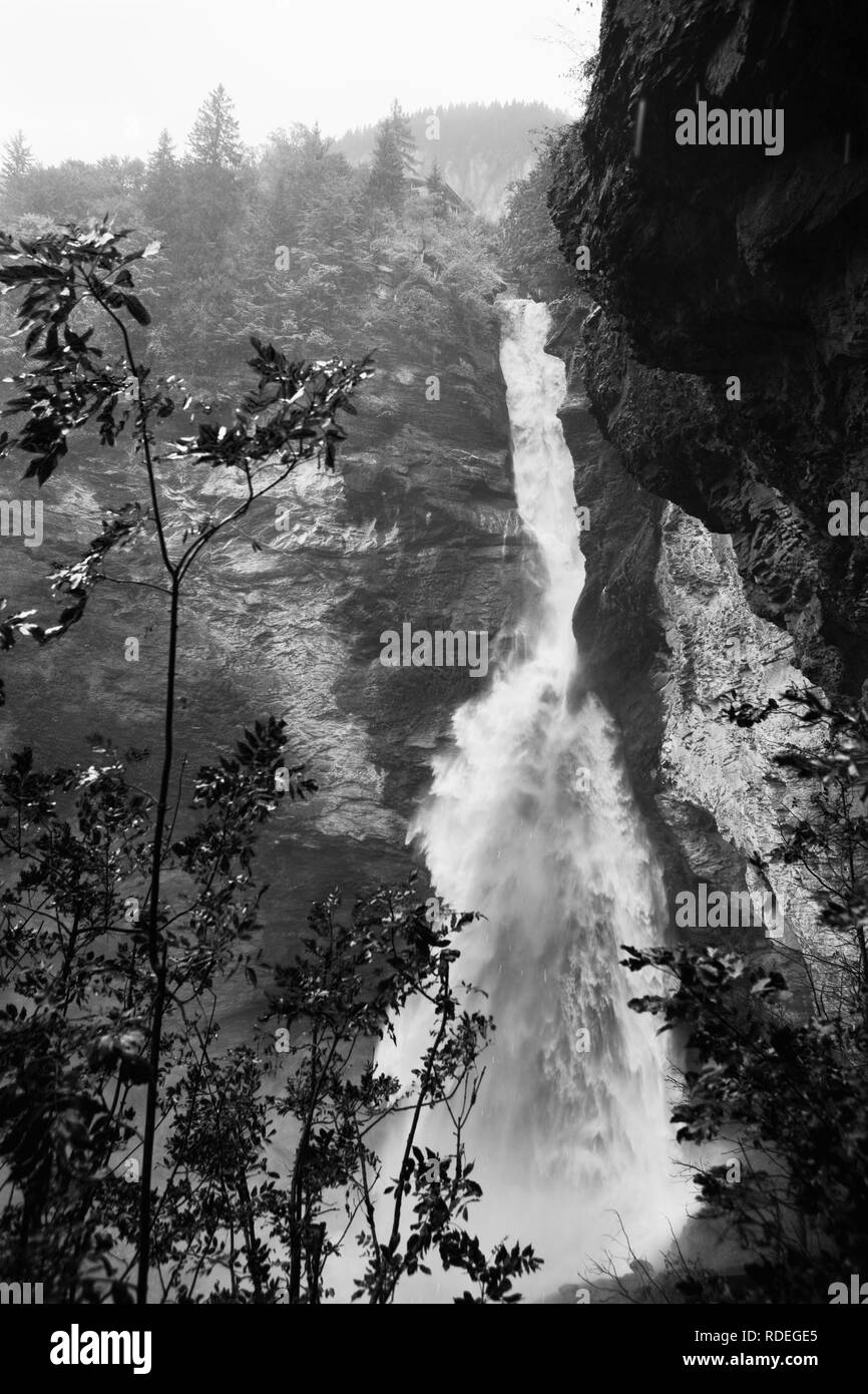 Reichenbach Falls, Meiringen, Bernese Oberland, Switzerland, where ...