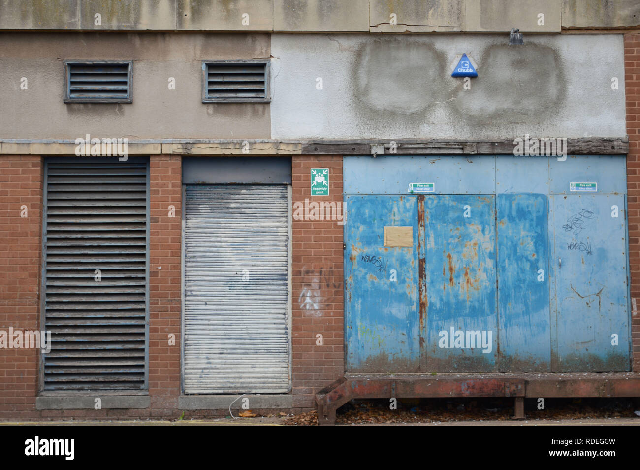 Image of the back of a shop Stock Photo - Alamy